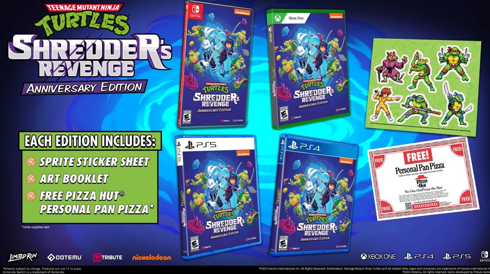PS5 Teenage Mutant Ninja Turtles: Shredder's Revenge - Anniversary Edition