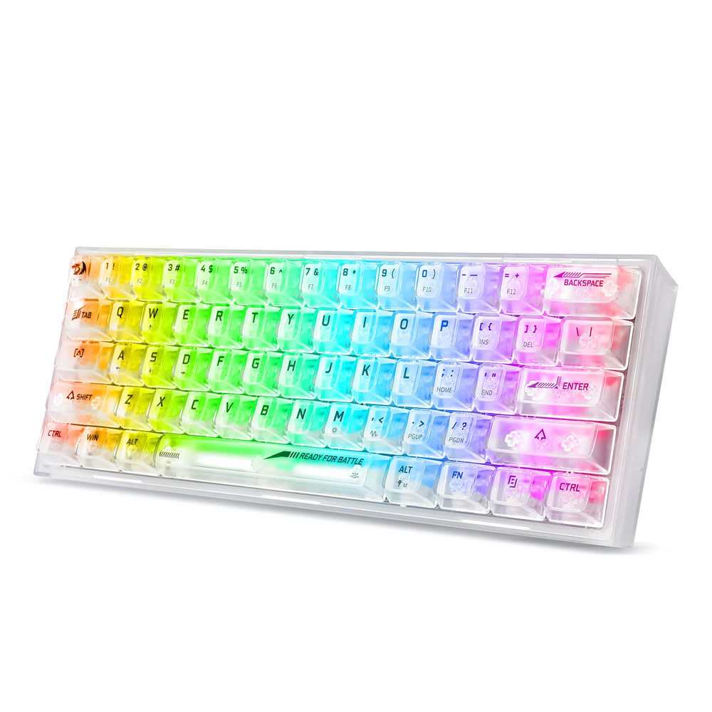 Fizz RGB Gaming Keyboard White