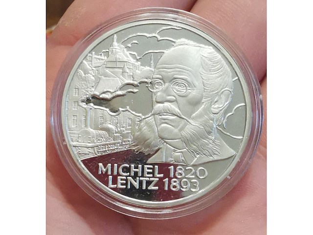 Srebrnjak 20 Euro, Luksemburg 1997., u kapsuli