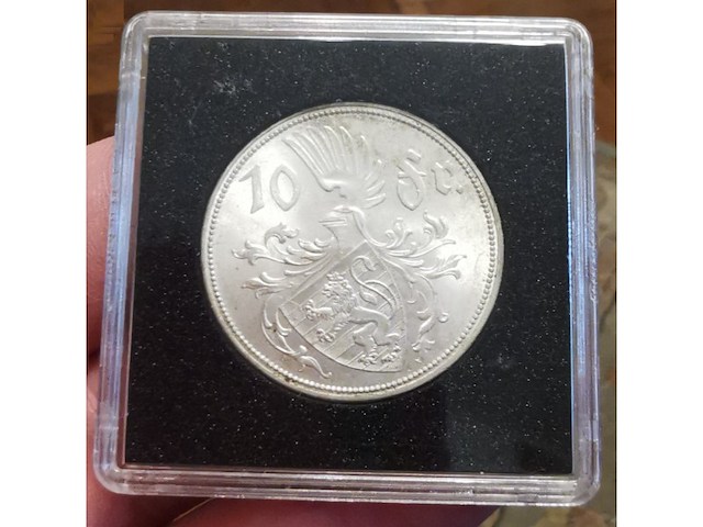 Srebrnjak 10 Francs, 1929. Luksemburg, u pakovanju