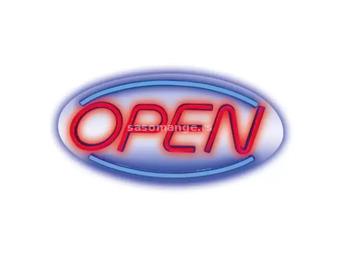 LED neon natpis "Open"