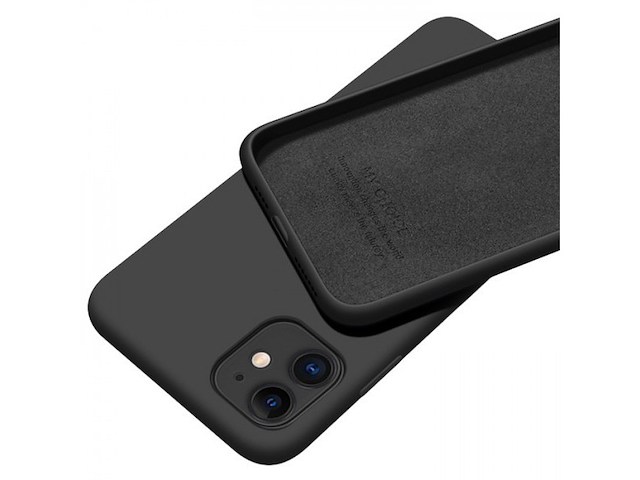 MCTK5-XIAOMI Redmi Note 9 * Futrola Soft Silicone Black (79)