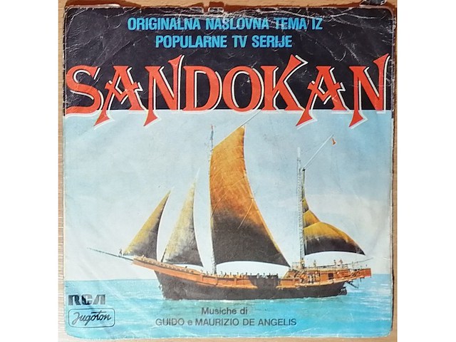 SP SANDOKAN (Oliver Onions) - original tema (1977) G+