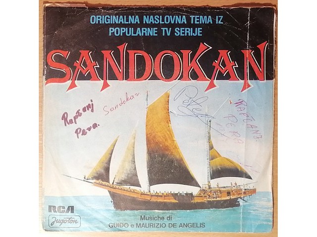 SP SANDOKAN (Oliver Onions) - original (1977) G+/VG-