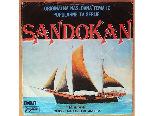 SP SANDOKAN (Oliver Onions) - original tema (1977) VG-