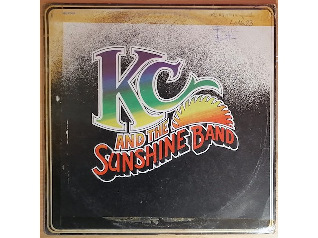 LP KC AND THE SUNSHINE BAND - s/t (1976) 2. press, G+