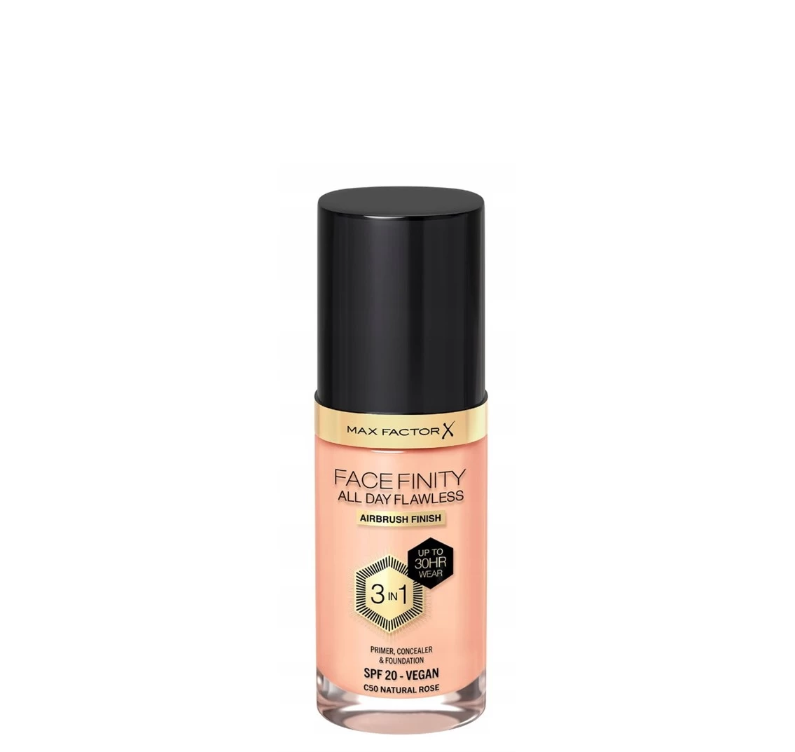 MAX FACTOR TEČNI PUDER FACEFINITY 3 IN 1 VEGAN 50 NATURAL ROSE