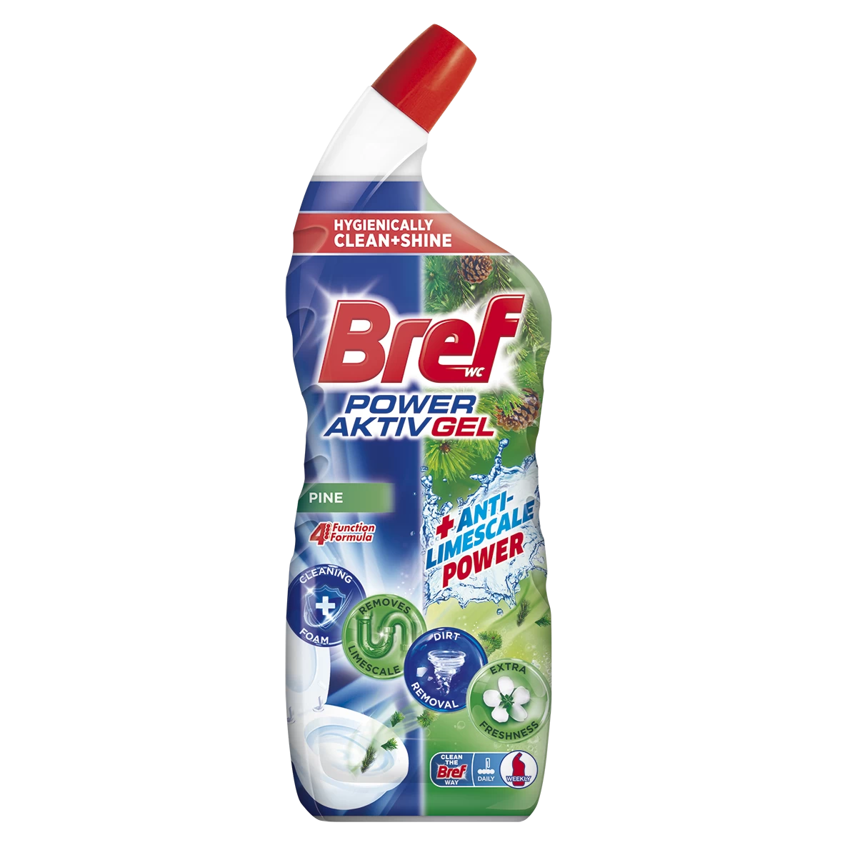 BREF POWER AKTIV WC GEL 700ML PINE