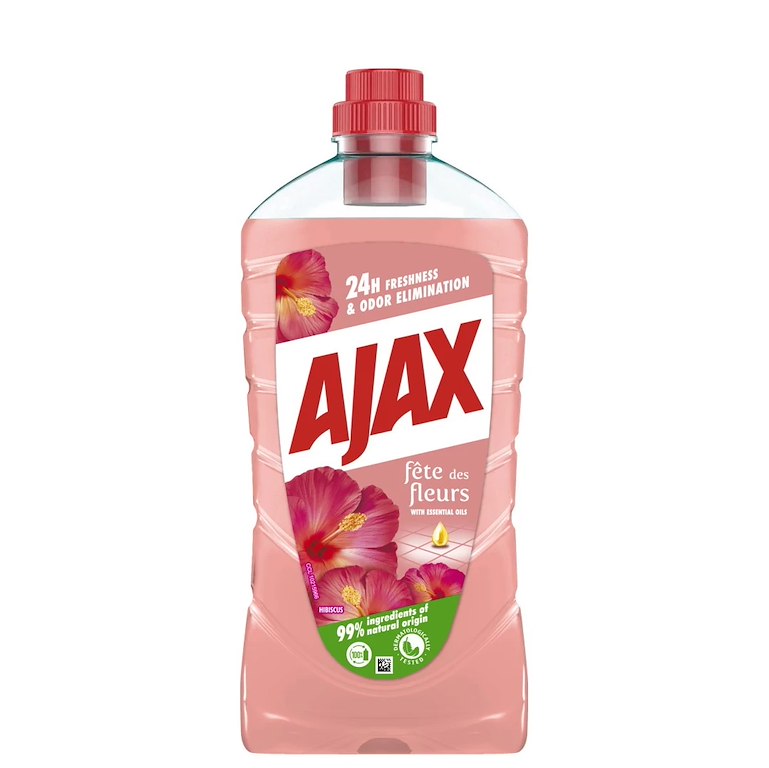 AJAX ZA POD 1L DUAL FRAGRANCE WATER LILY VANILLA