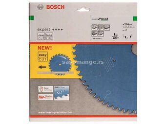 BOSCH List kružne testere Expert za drvo 216 x 30 x 2/4 mm/ 48 2608642497