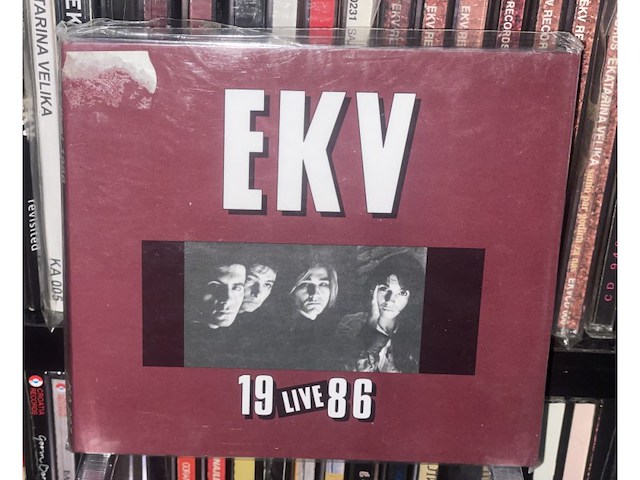 Ekatarina Velika (EKV) ‎– 19live86, CD, (NOVO)