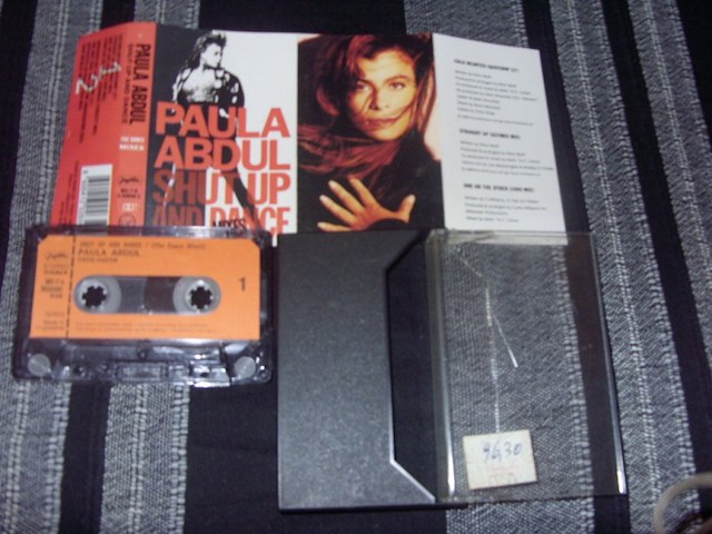 Paula Abdul – Shut Up And Dance (The Dance Mixes) Cass.