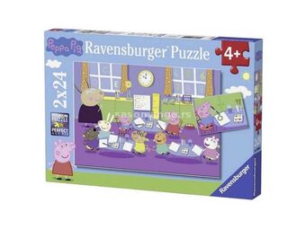 Ravensburger puzzle (slagalice) - Pepa Prase 2x24 delova