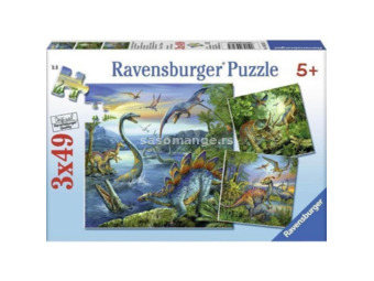 Ravensburger puzzle (slagalice) - Dinosaurus