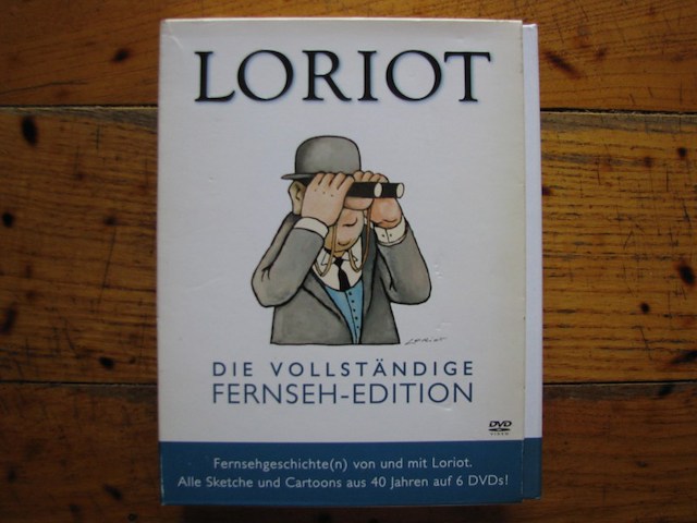 LORIOT DIE VOLLSTANDIGE FERNSEH EDITION 1-6 DVD