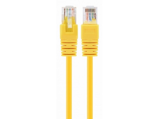 PP12-0.5M/Y Gembird Mrezni kabl, CAT5e UTP Patch cord 0.5m Yellow