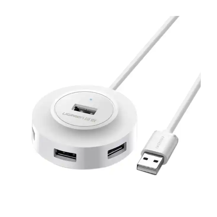 USB Hub 4 port Ugreen 2.0 CR106 beli