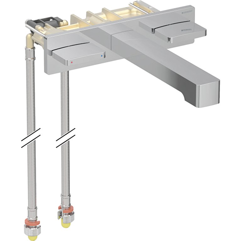 Geberit ONE armatura sa okruglim dizajnom, za Geberit ONE instalacioni element, sjajna hrom, 16.5 cm