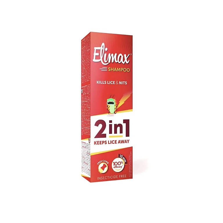 Elimax® 2u1 Šampon Protiv Vaši sa Češljem