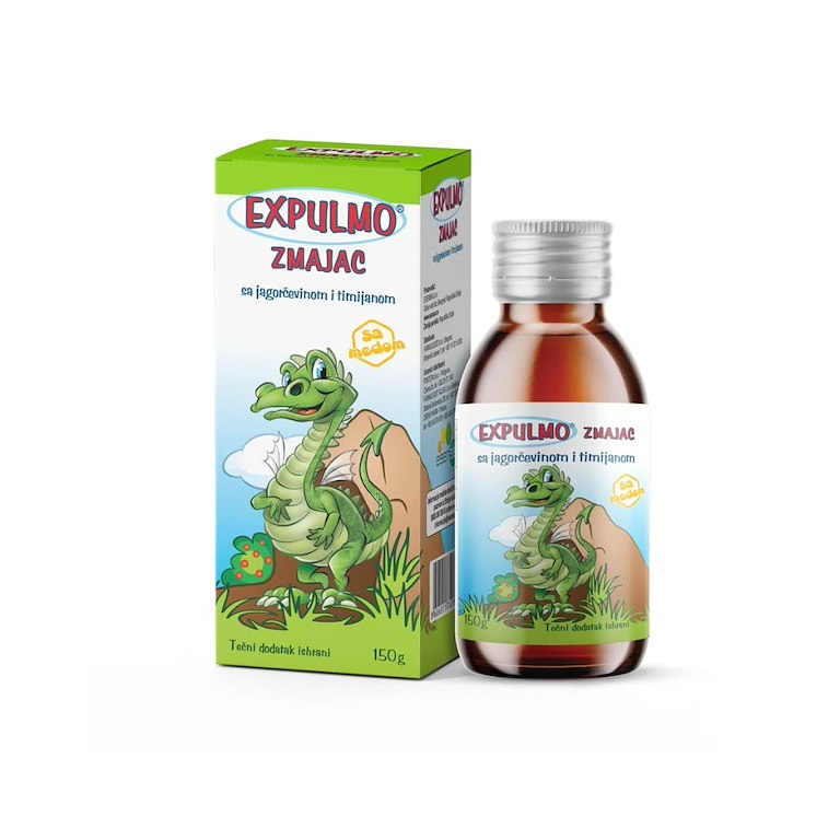 ESENSA EXPULMO Zmajac Sirup sa Jagorčevinom i Timjanom za Kašalj 150 mL