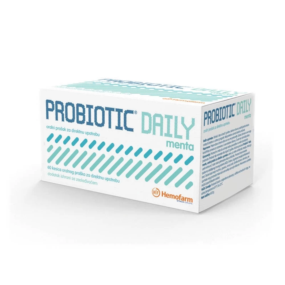 Hemofarm Probiotic® Daily Direkt Menta 60 Kesica
