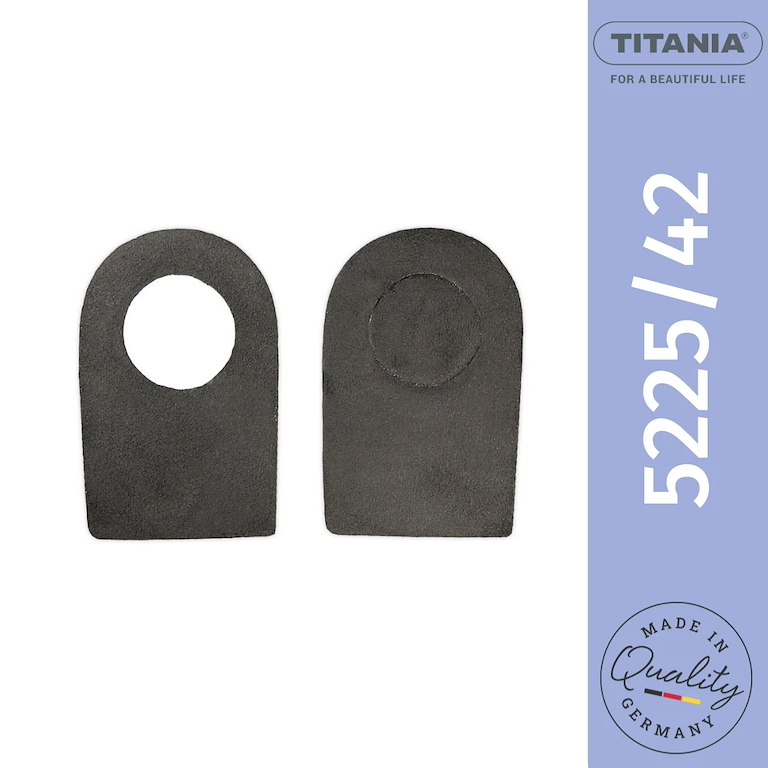 TITANIA® Anti Stres Uložak za Pete za Obuću od 36 do 42 sa Krugom Koji Može da se Izvadi 1 Par