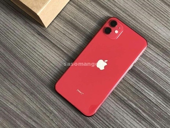 iPhone 11 64GB Product Red Sim Free NOVO! 100% Baterija