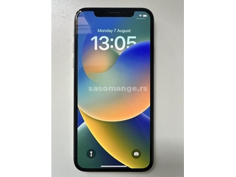 iPhone X 64GB Beli Sim Free NOVO! 100% Baterija