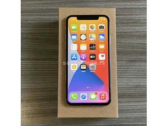 iPhone X 64GB Silver Sim Free 100% Baterija NOVO