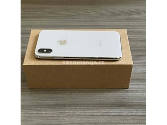 iPhone X 64GB Silver Sim Free 100% Baterija