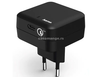 Hama Qualcomm Quick Charge 4+ Punjač 27W crni