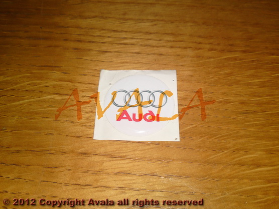 Stiker okrugli 30mm "Audi" *10902371*