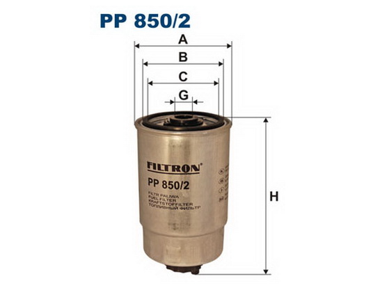 Filter goriva *11701326*