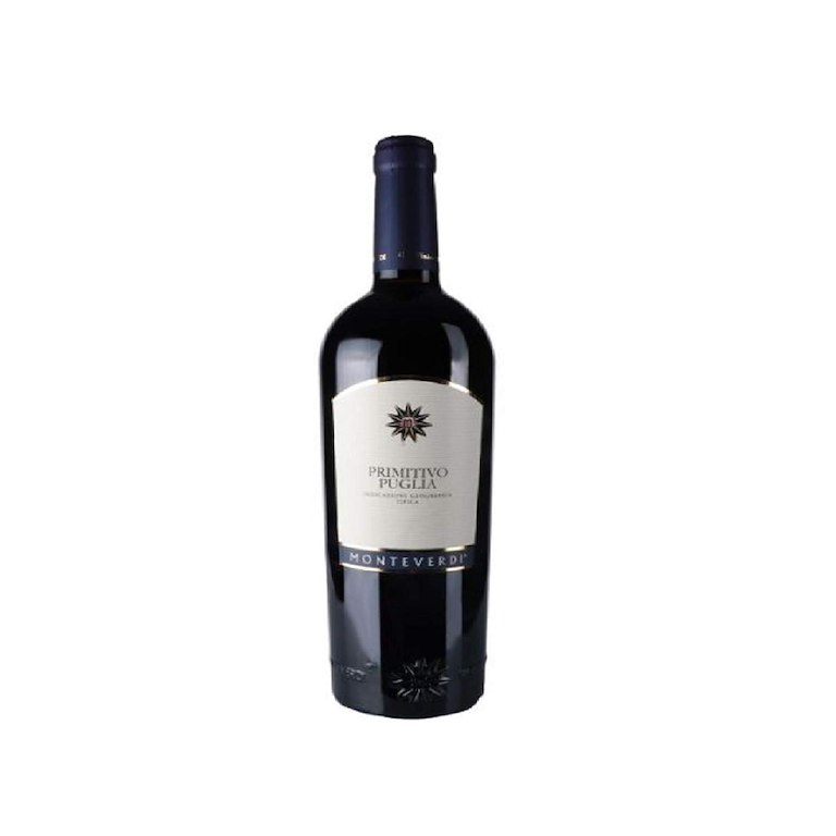 Vino primitivo puglia 0.75l monteverdi