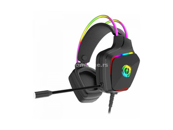 CANYON Darkless GH-9A, RGB gaming headset with Microphone, Microphone frequency response: 20HZ~20...