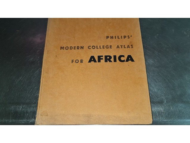 Philips` modern college atlas for Africa