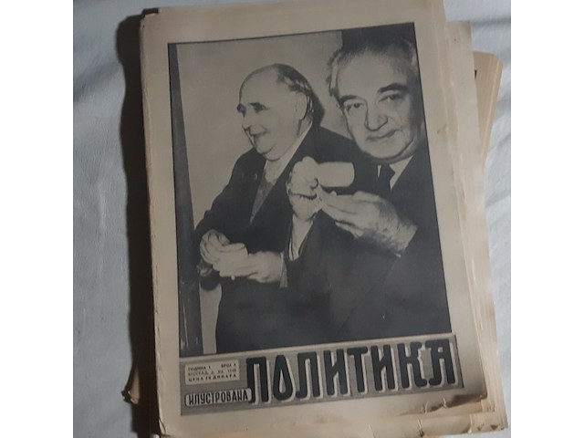 ILustrovana Politika br. 4, 1958.