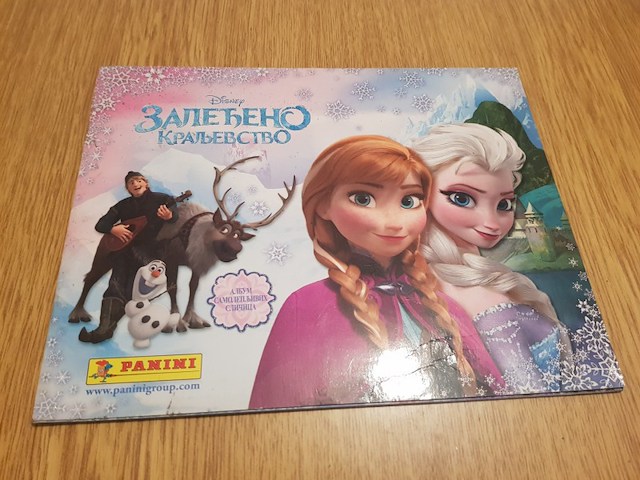 Prazan album - Frozen (Panini) - Zaledjeno kraljevstvo