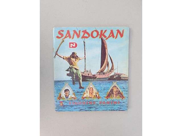 SANDOKAN - Album sa sličicama, 100% Popunjen !!