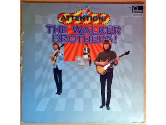 LP WALKER BROTHERS - Attention (1973) Germany, VG-