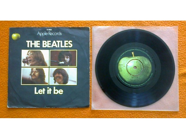 THE BEATLES - Let It Be (singl) Made in Sweden