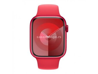 APPLE Watch S9 GPS 45mm RED Alu Case w RED Sport Band - S/M (mrxj3se/a)