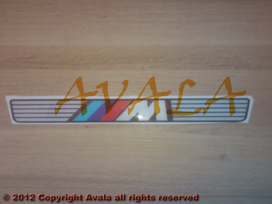 Stiker 400x40mm "///M" (za prag) *10902466*