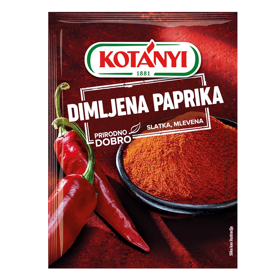 Paprika slatka dimljena 25g