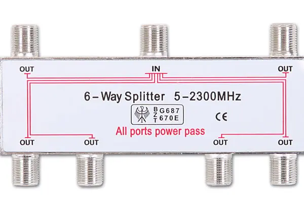 Antenski spliter 1/6 5-1000Mhz