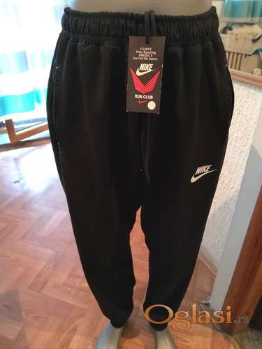 Nova muska pamucna trenerka donji deo Nike Crna 3XL 4XL Ranfla Novo