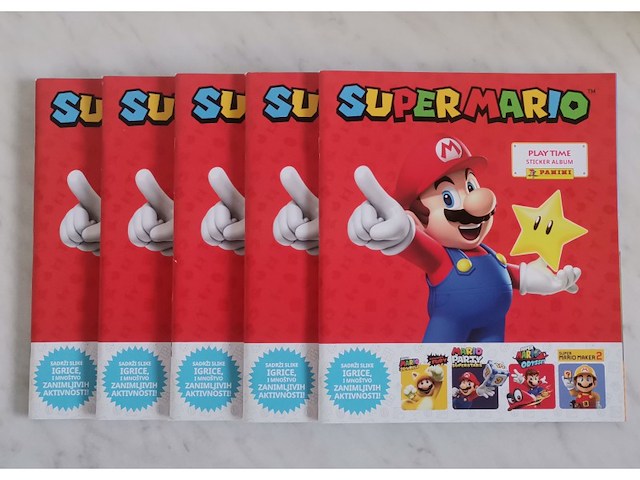 5 praznih albuma Super Mario