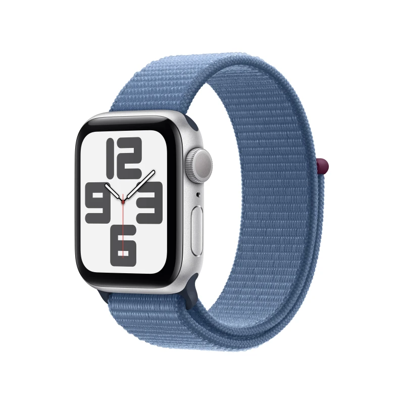 Apple Watch SE 3 GPS (MRE33SE/A) 40mm Silver with Winter Blue Sport Loop pametni sat