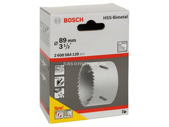 Bosch tza otvore HSS-bimetal za standardne adaptere 89 mm, 3 1/2" ( 2608584128 )