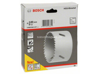Bosch testera za otvore HSS-bimetal za standardne adaptere 140 mm, 5 1/2" ( 2608584137 )
